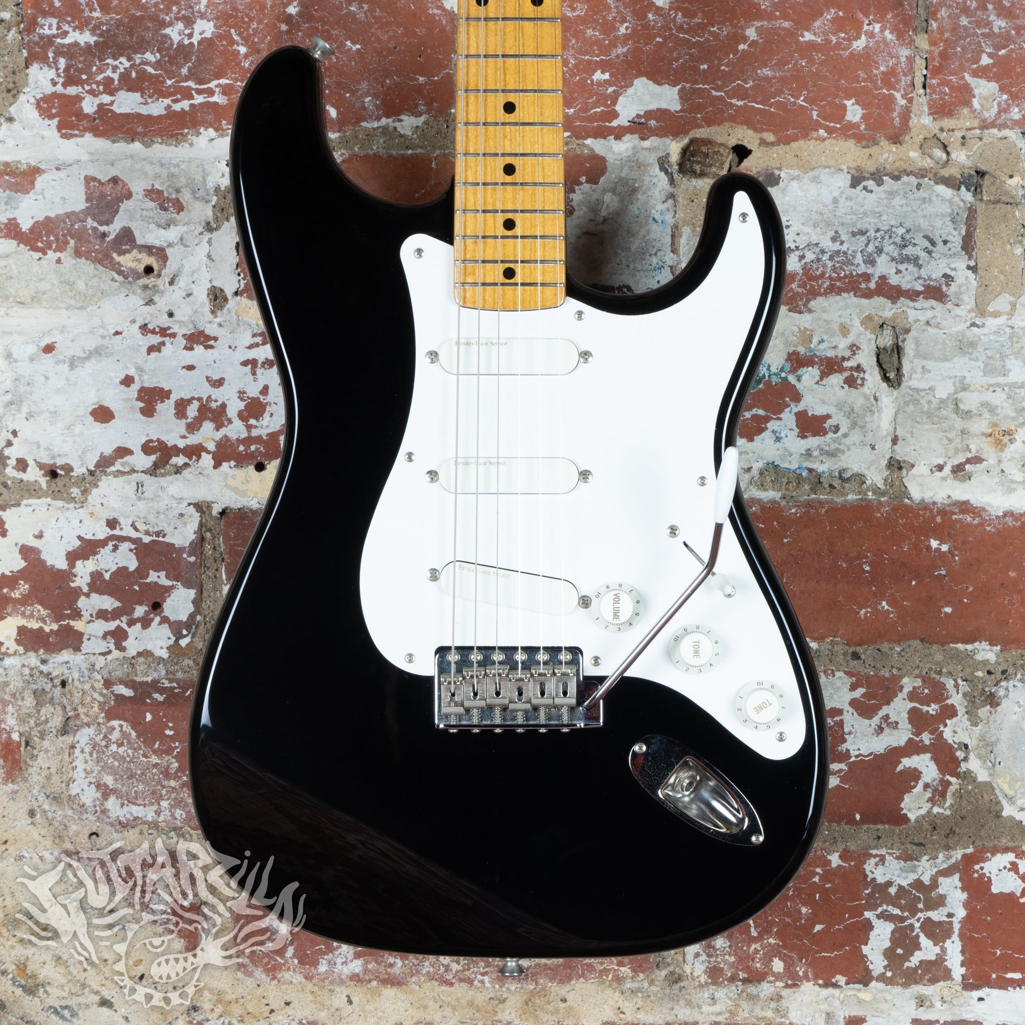 Fender Stratocaster '57 Reissue Lace Sensor Gold ST57-85LS 1993 Black ...