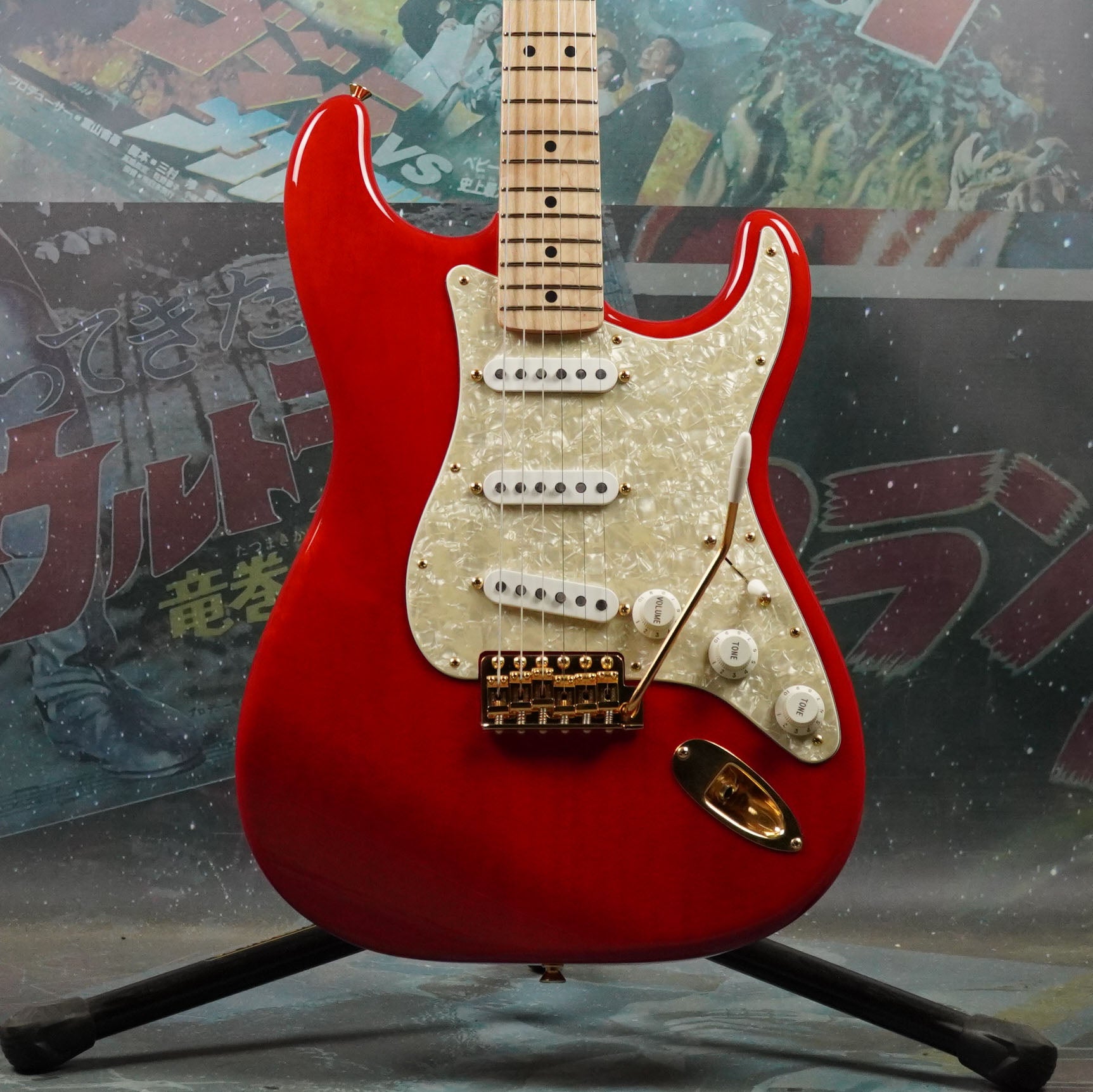 Fender Mami Stratocaster Artist Series 2017 Glossy Candy Apple Red MIJ ...