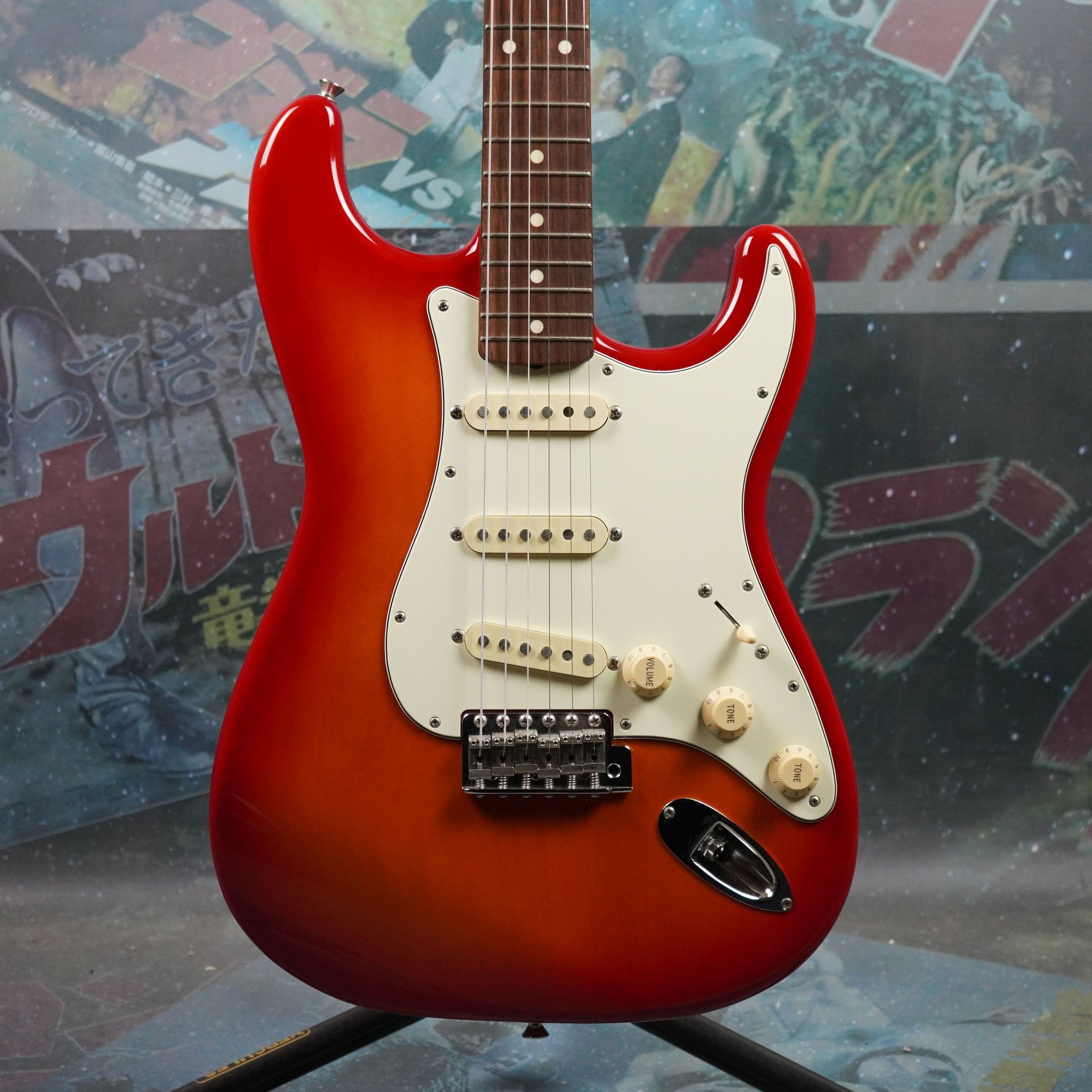 Fender Stratocaster '62 Reissue ST62 2007 Cherry Sunburst MIJ Japan ...