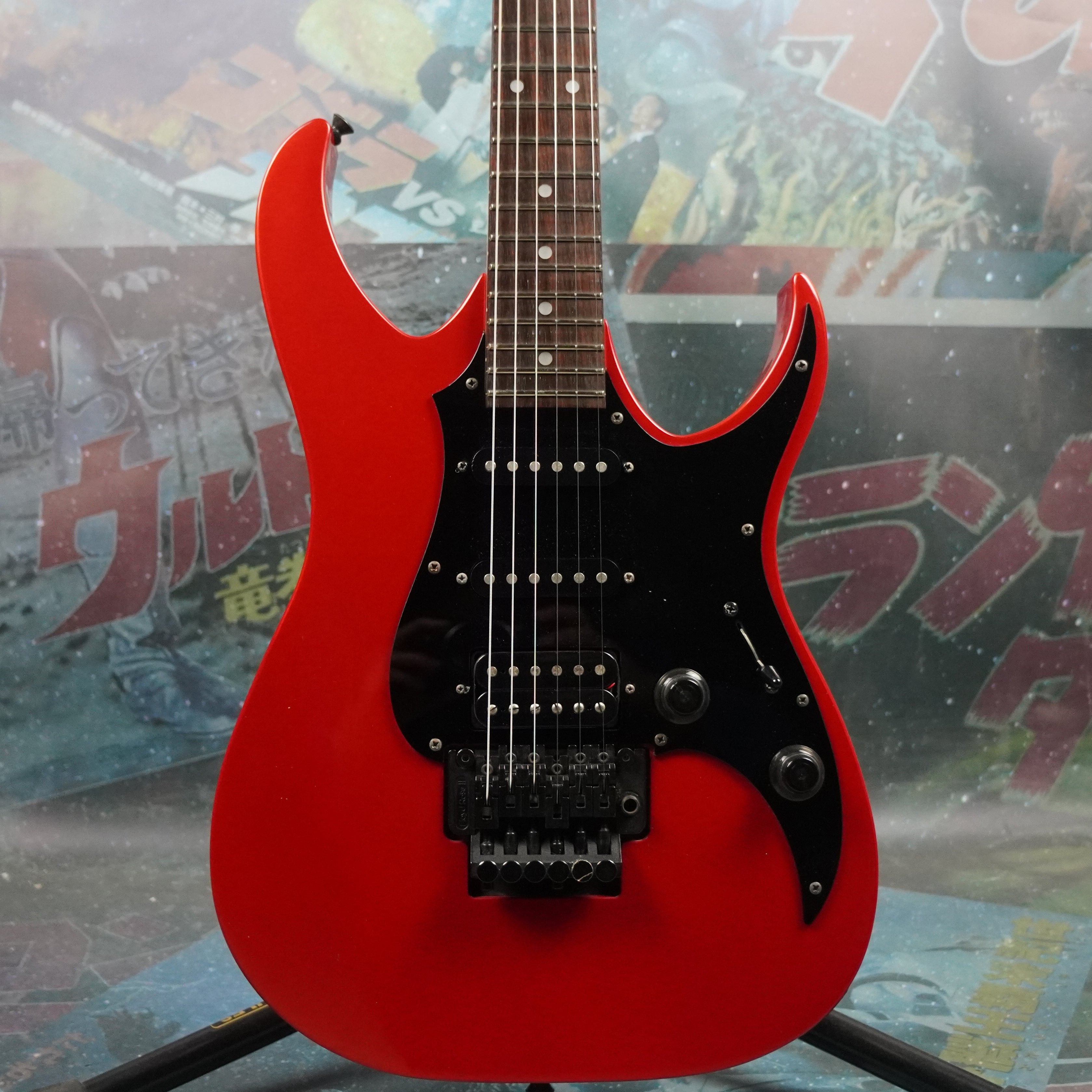 Fender Talon Superstrat 1987 Chrome Red Japan MIJ FujiGen – Guitarzilla