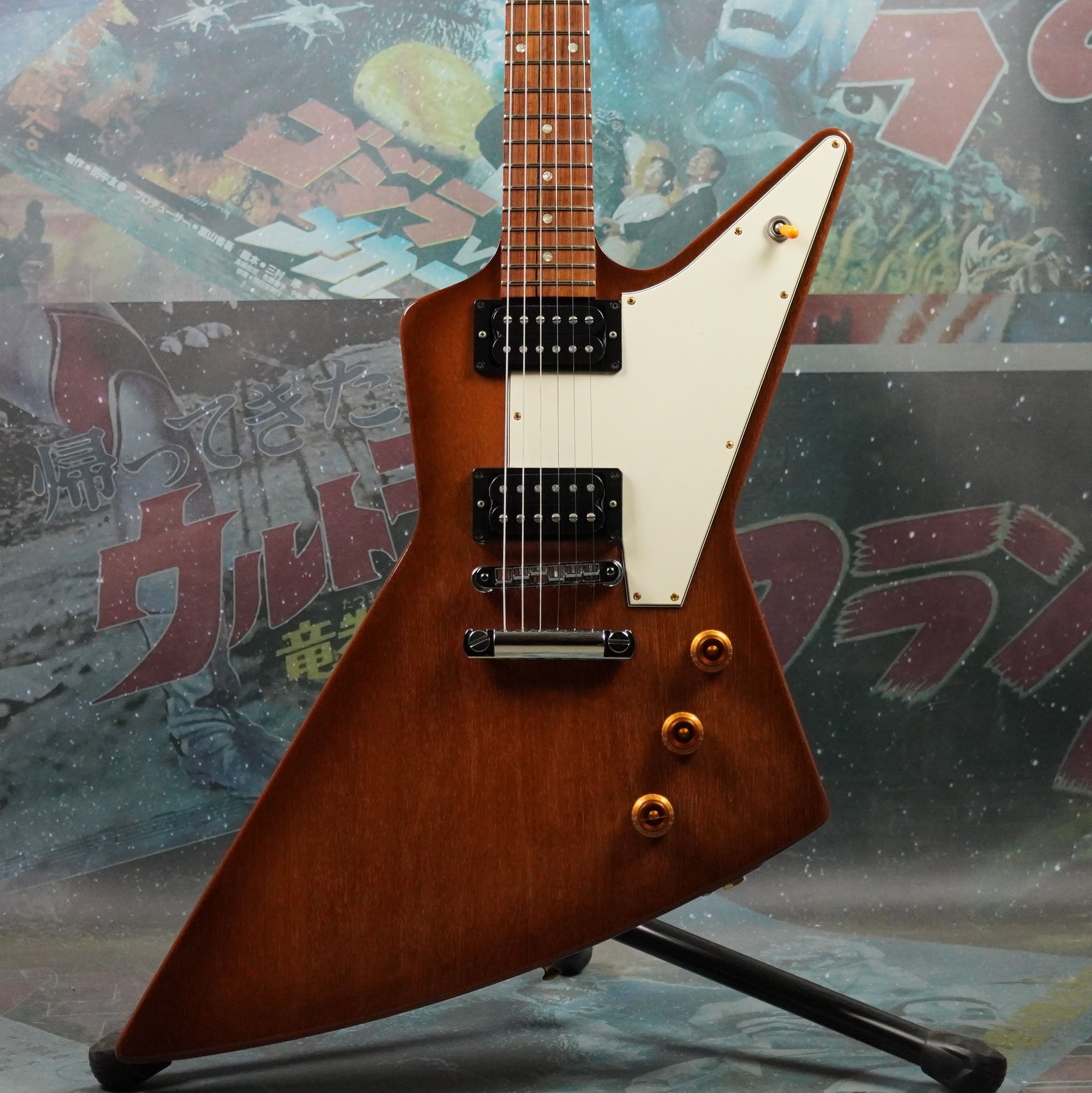 Gibson Explorer '76 1998 Natural Burst USA Limited Edition – Guitarzilla